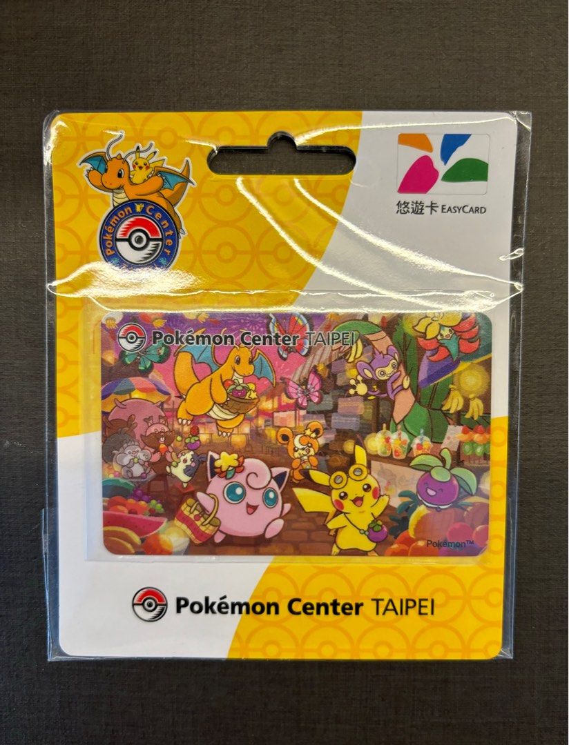 Pokemon Center Taiwan Taipei easycard, Hobbies & Toys, Toys & Games on ...
