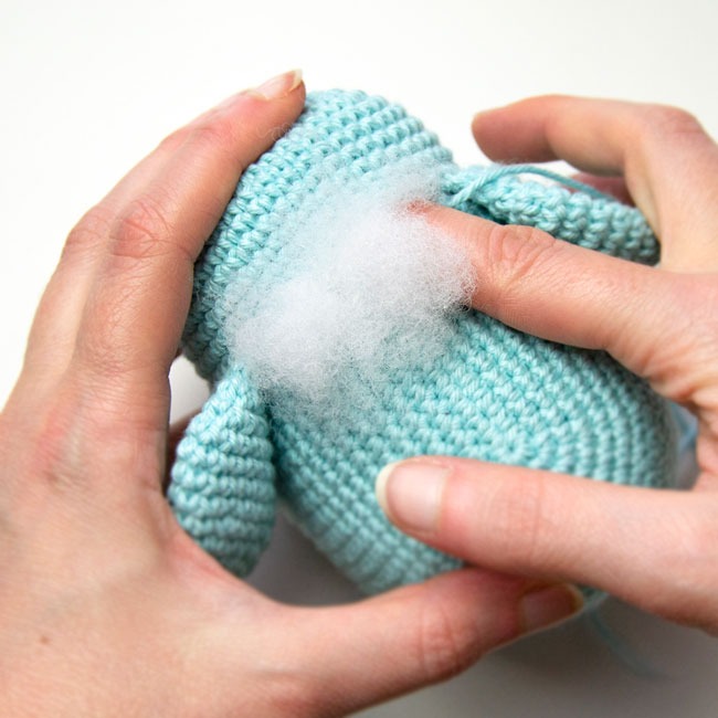 Polyester stuffing for craft projects, crochet, knitting, amigurumi ...