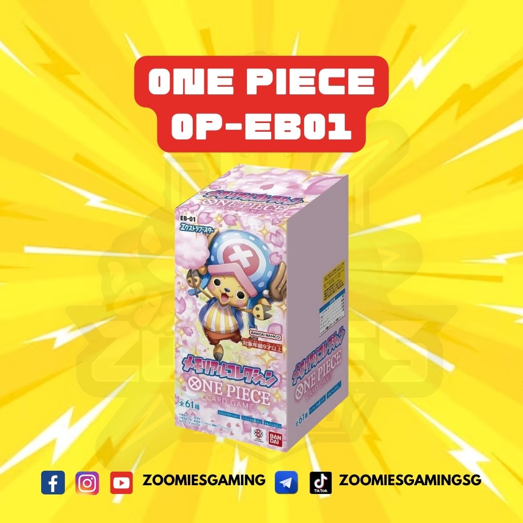 [PO]One Piece TCG OP-EB01, Hobbies & Toys, Toys & Games on Carousell