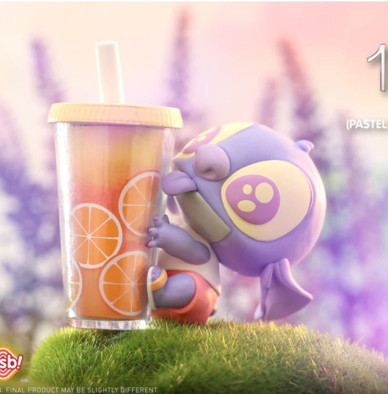 popmart purple stitch, Hobbies & Toys, Toys & Games on Carousell