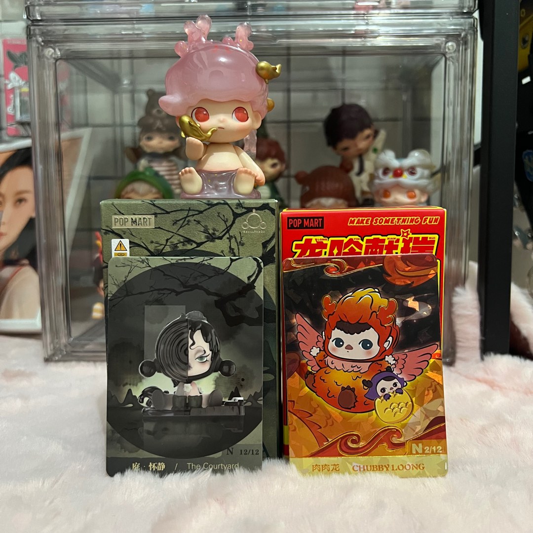 POPMART SKULLPANDA DIMOO PUCKY, Hobbies & Toys, Toys & Games on Carousell