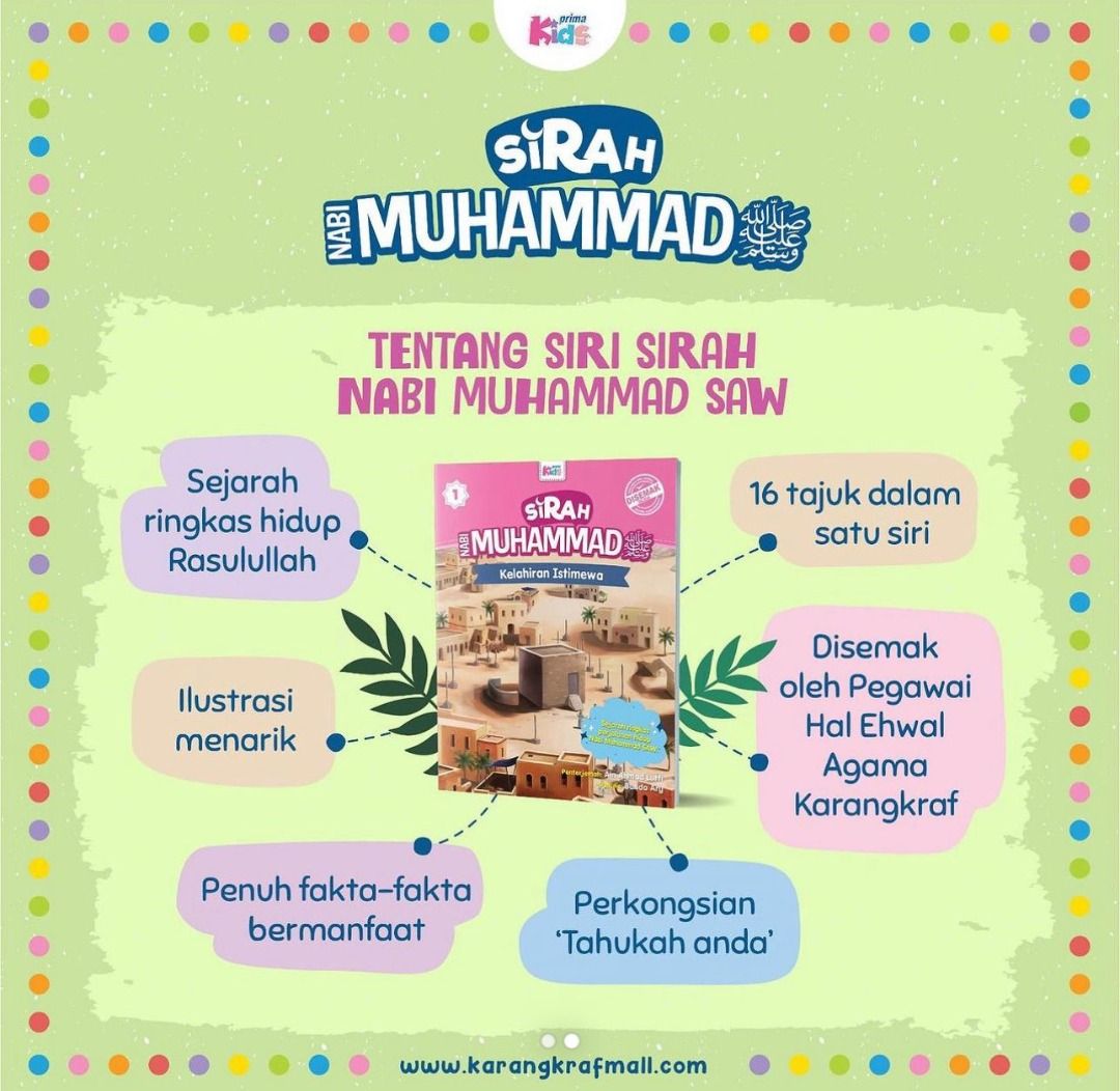 (PRIMA KIDS) Sirah Nabi Muhammad SAW - Sejarah ringkas kisah Nabi ...