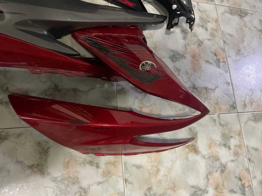 red deluxe yamaha aerox nvx v1 HLY vietnam coverset, Motorcycles ...