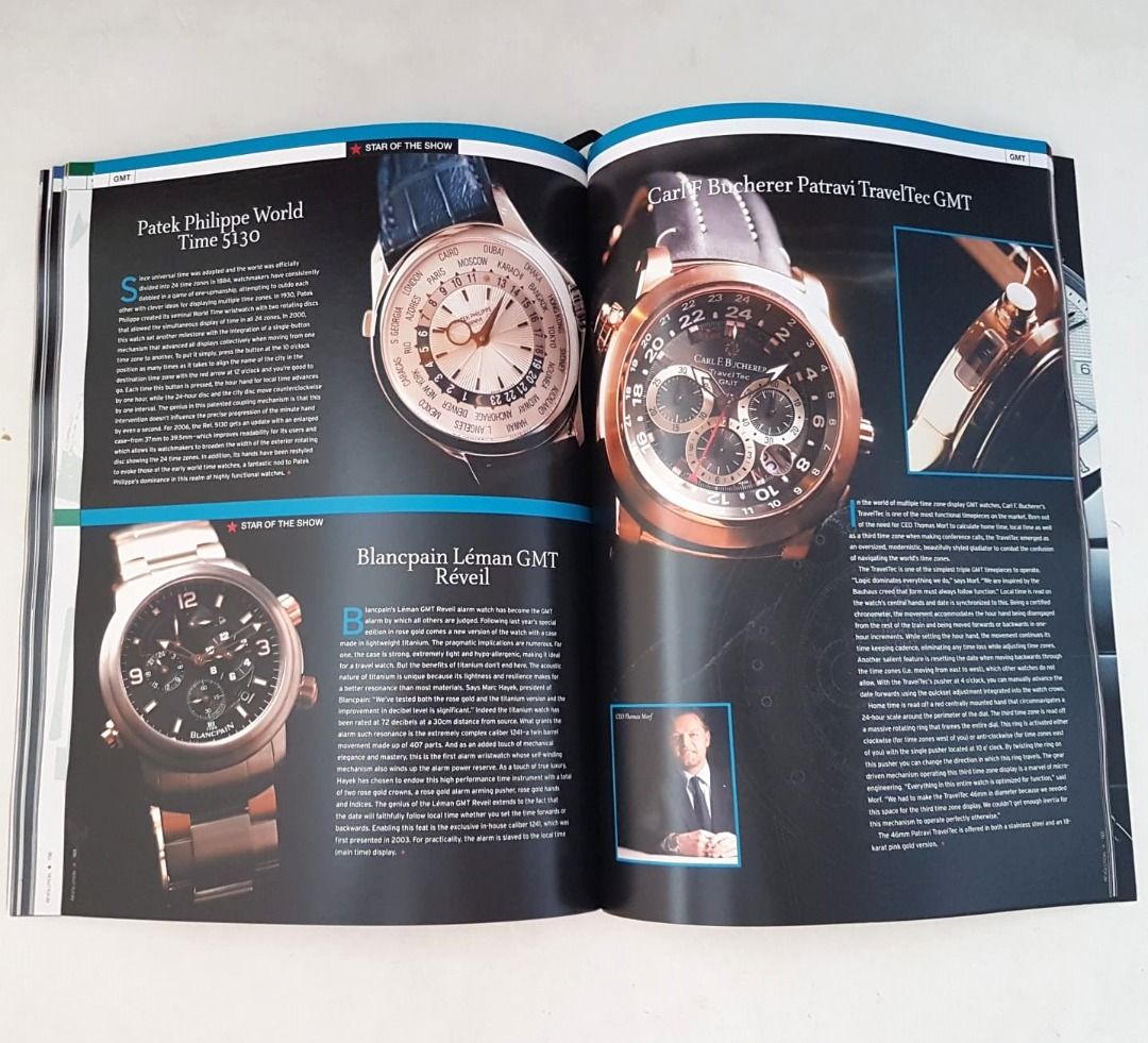 REVOLUTION, 2006 Watch Year, Horology Book on fine watches, Chronometry, Watch Education ...