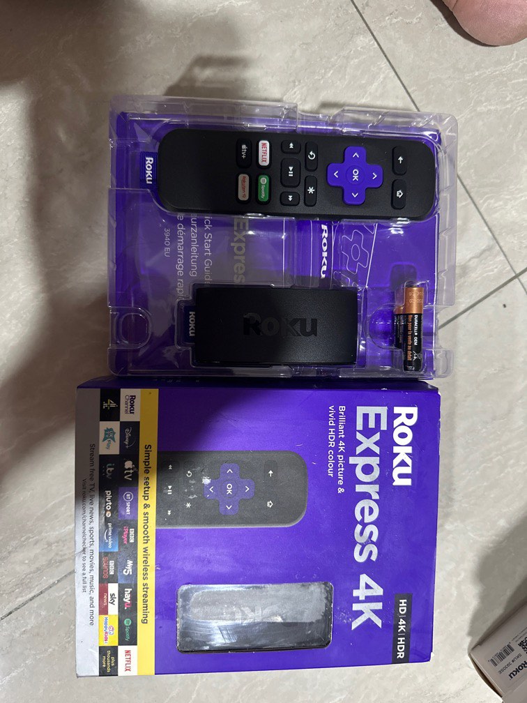 Roku express 4K, TV & Home Appliances, TV & Entertainment, Media ...