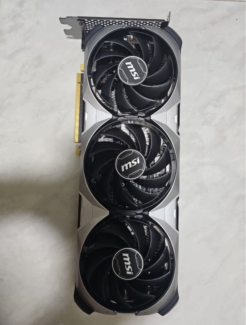 MSI GeForce RTX 4070 Ventus 3X 12G OC, Computers & Tech, Parts ...