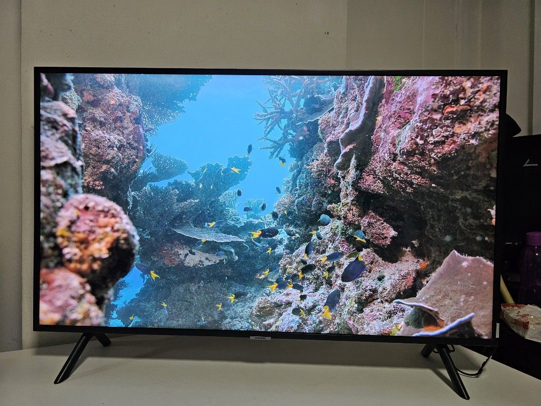 Samsung 43" UHD 4K Smart TV NU7100 Series 7, TV & Home Appliances, TV ...