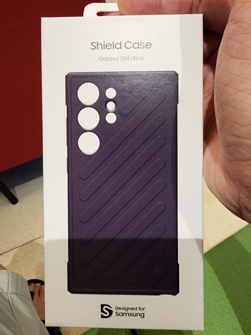 Samsung Galaxy S24 Ultra Shield Case Dark Violet, Mobile Phones ...