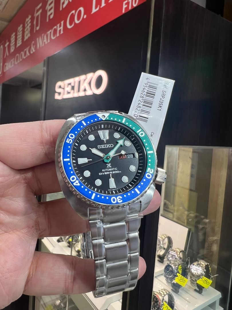 👉👉《清貨大減價》👈👈SEIKO PROSPEX TROPICAL LAGOON SPECIAL EDITION TURTLE 200M AUTOMATIC DIVER WATCH 4R36 ...