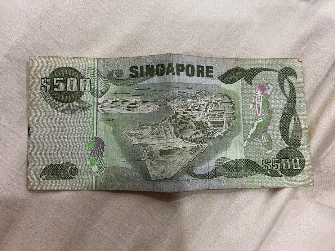 SGD 500 old notes, Hobbies & Toys, Memorabilia & Collectibles, Currency ...