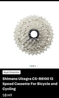 Shimano Ultegra 12 speed chain (Waxed, quick link included), Sports ...