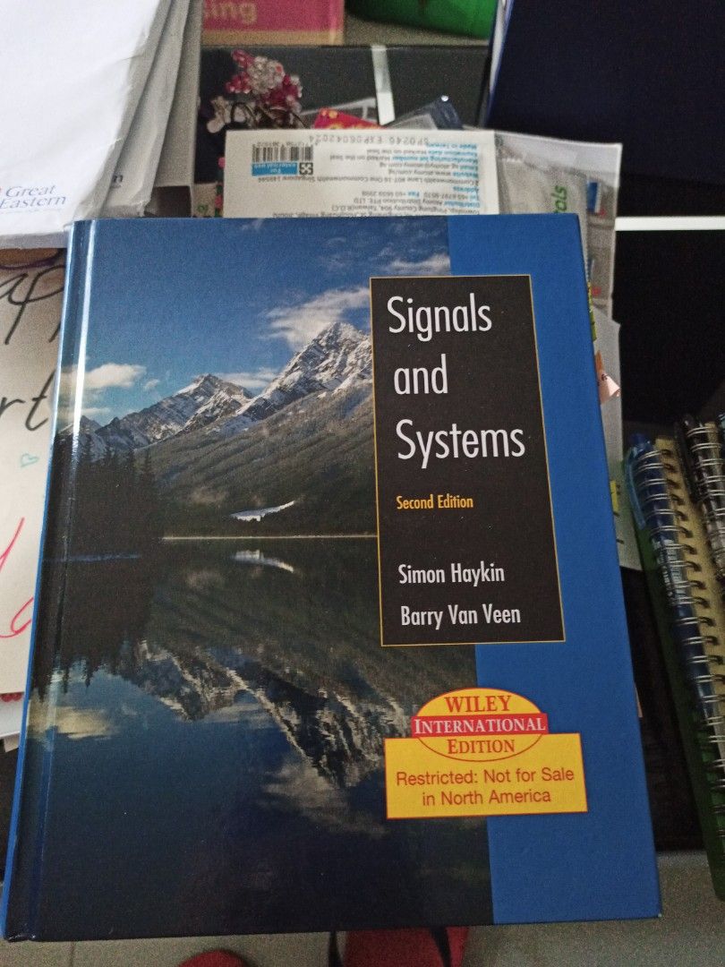 Signals And Systems 2ND EDITION, Hobbies & Toys, Books & Magazines ...