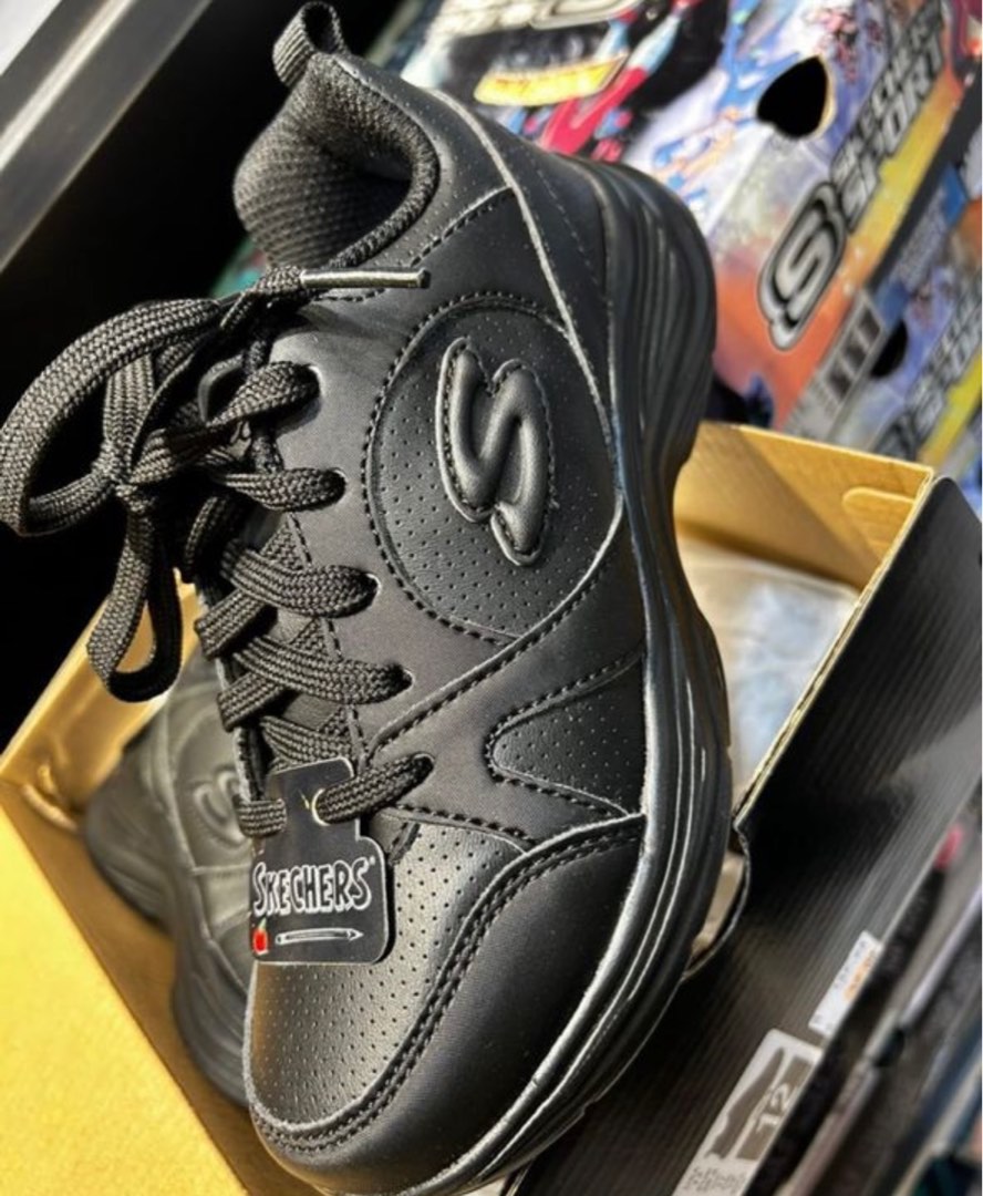 skechers school shoes, Babies & Kids, Babies & Kids Fashion on Carousell