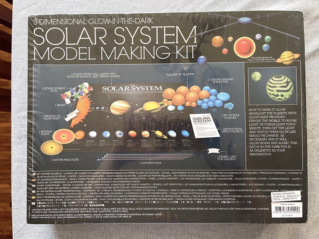 Solar System Model Making Kit, Hobbies & Toys, Toys & Games on Carousell Solar System Model Making Kit, Hobbies & Toys, Toys & Games on Carousell