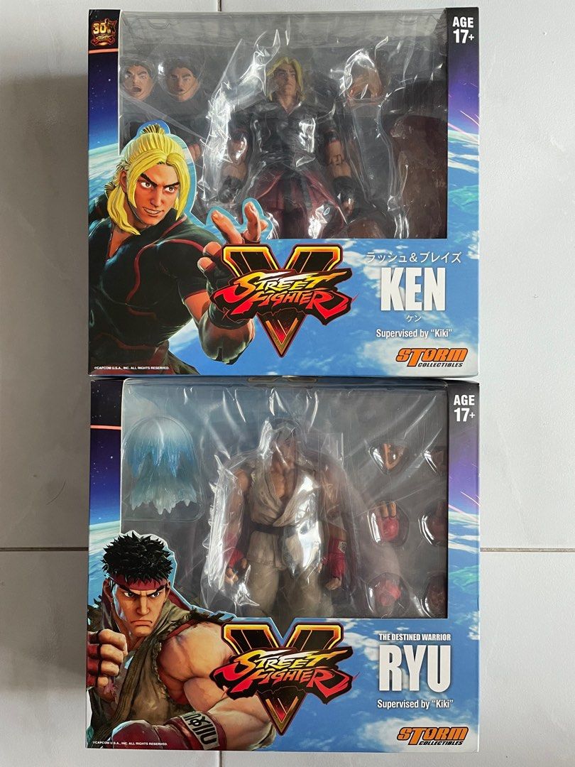 Storm Collectibles Street Fighter V Ken and Ryu, Hobbies & Toys, Toys ...