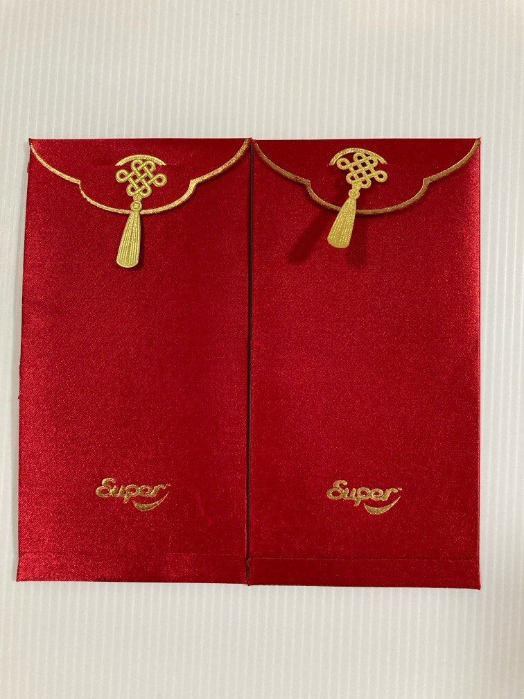 Super Ang Pow / Red Packet - 2 pcs, Hobbies & Toys, Stationery & Craft ...