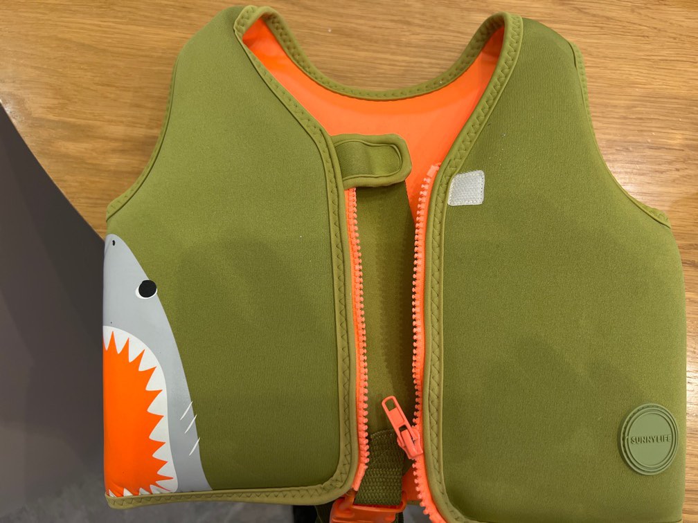 Swim vest, Men's Fashion, Tops & Sets, Swim Top & Rash Guards on Carousell