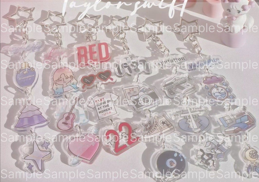 Taylor Swift the era keychain, Hobbies & Toys, Stationery & Craft ...