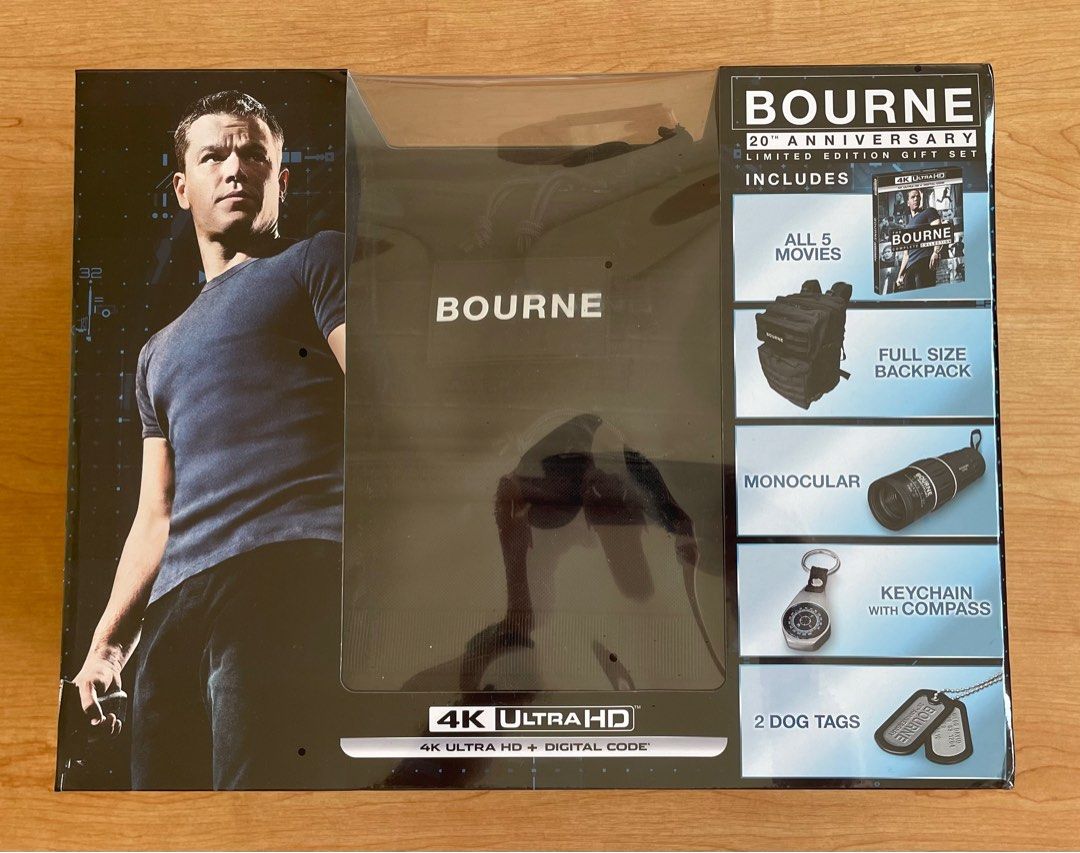 The Bourne Complete Collection - 20th Anniversary Limited Edition (4K ...