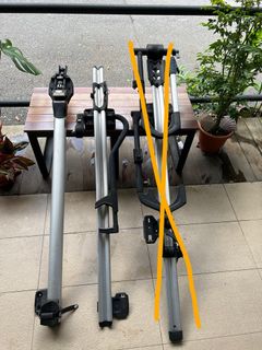 Thule 1054 roof rack bars, Sports Equipment, Bicycles & Parts, Parts ...