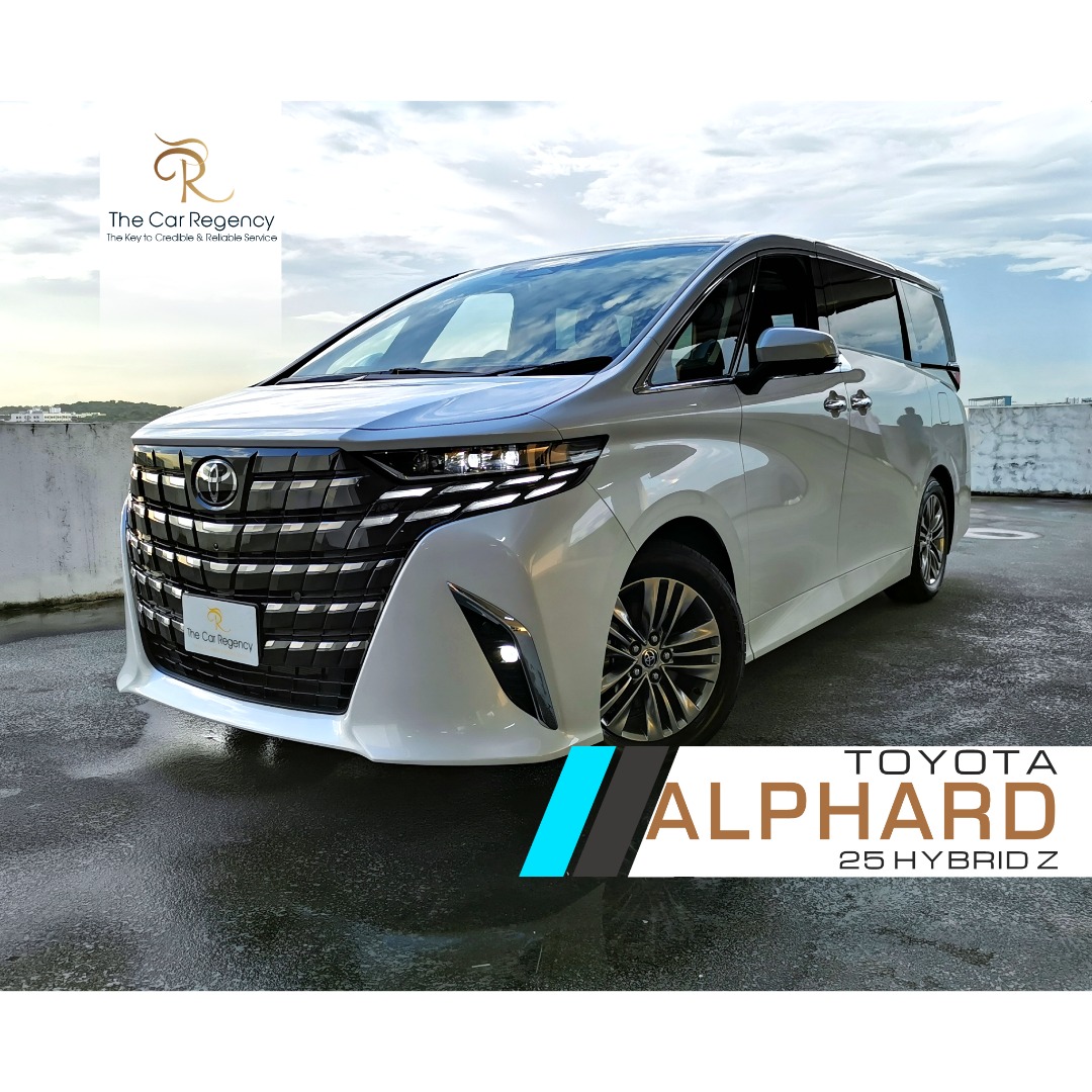 TOYOTA ALPHARD 2.5 HYBRID Z PANORAMIC ROOF H40W 2WD 7 SEATER ᴛᴀɢ NEW ...