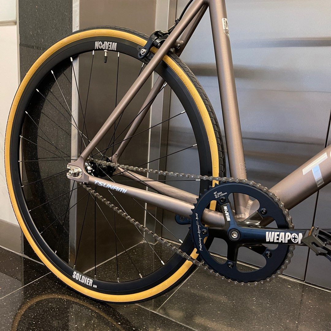 Tsunami fixie bike/frame set $330/complete bike $659/brand new bike ...