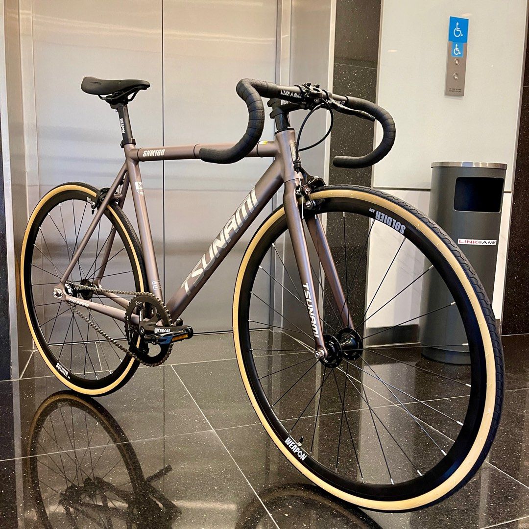 Tsunami fixie bike/frame set $330/complete bike $659/brand new bike ...