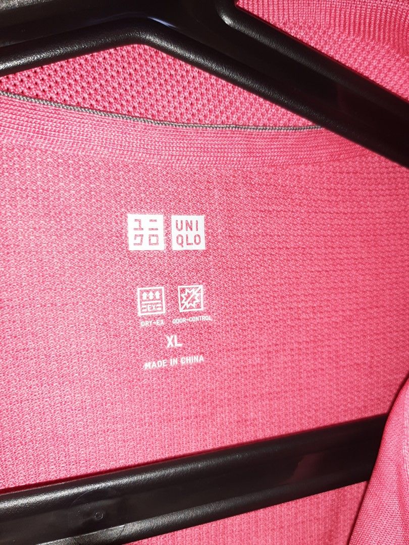 Uniqlo PINK Polo-T, Men's Fashion, Tops & Sets, Tshirts & Polo Shirts ...