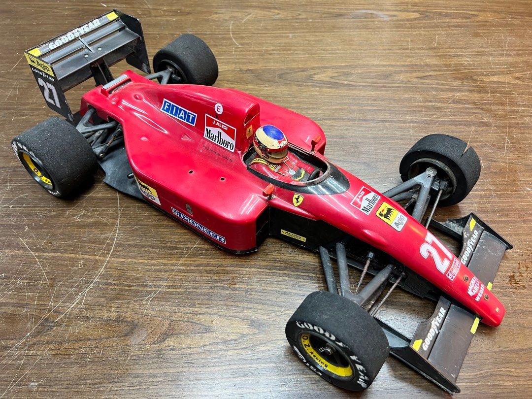 Vintage 1/8 F1 RC Car Kyosho Ferrari 643, Hobbies & Toys, Toys & Games ...