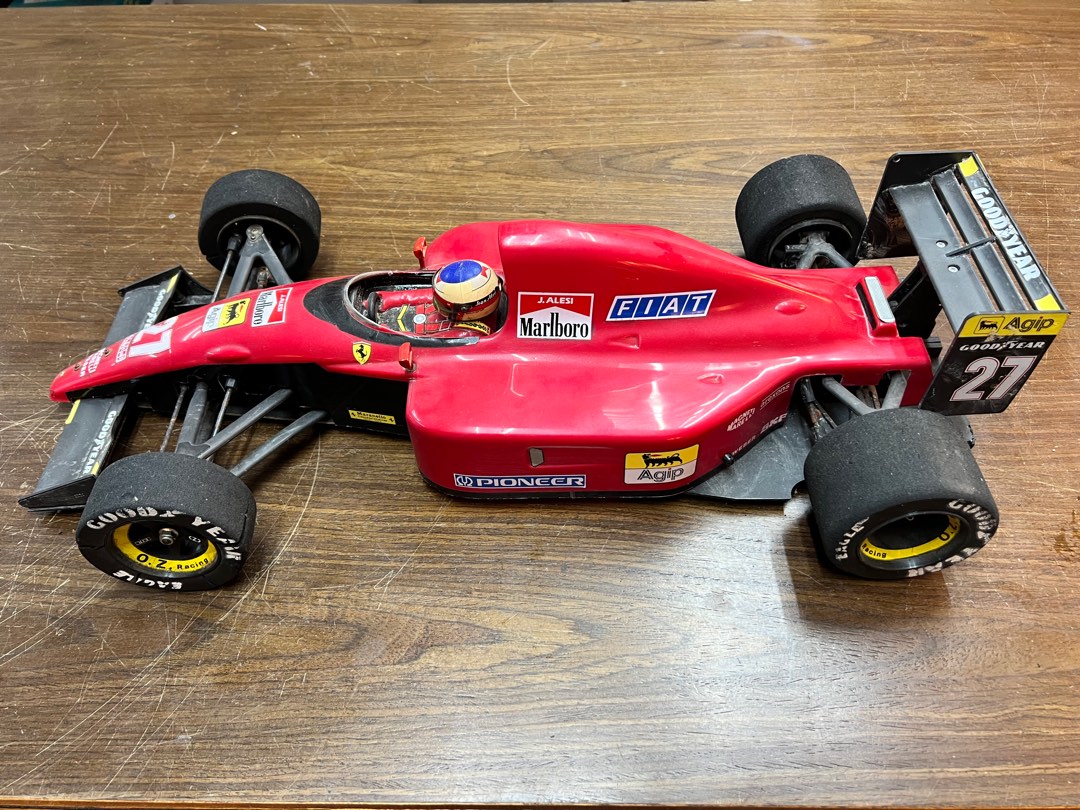 Vintage 1/8 F1 RC Car Kyosho Ferrari 643, Hobbies & Toys, Toys & Games ...