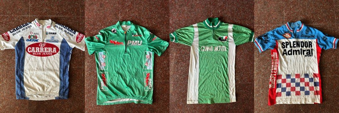 Vintage cycling jersey collection from 70s 80s 90s mostly size M-L, Men ...
