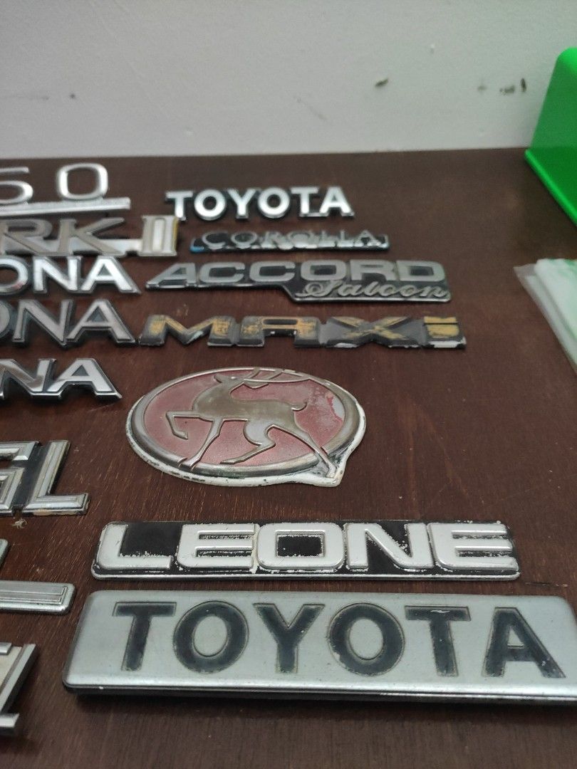 Vintage emblem sign car truck lorry lori kereta pick up mark 2 mercedes ...