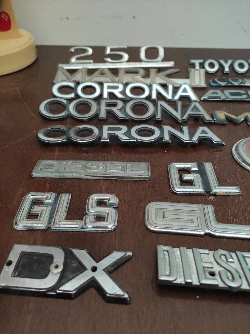 Vintage emblem sign car truck lorry lori kereta pick up mark 2 mercedes ...