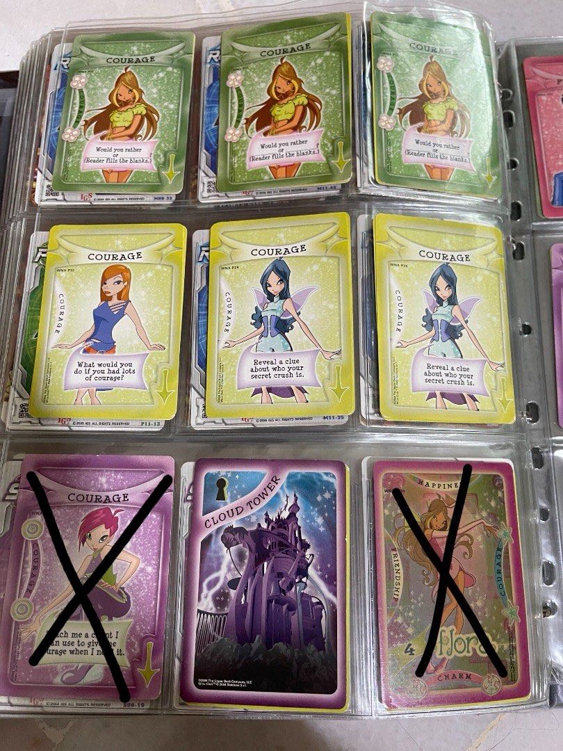 Winx Club Collectable Cards, Hobbies & Toys, Toys & Games on Carousell