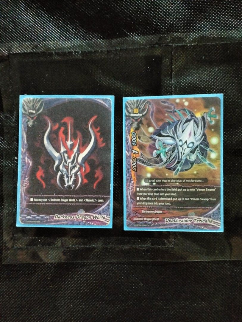 WTS Updated* Venom Swamp(darkvenom dragon) buddyfight deck, Hobbies ...