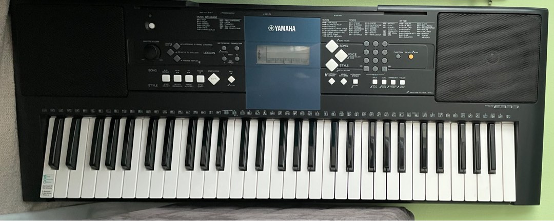 Yamaha Keyboard PSR-E333, Hobbies & Toys, Music & Media, Musical ...
