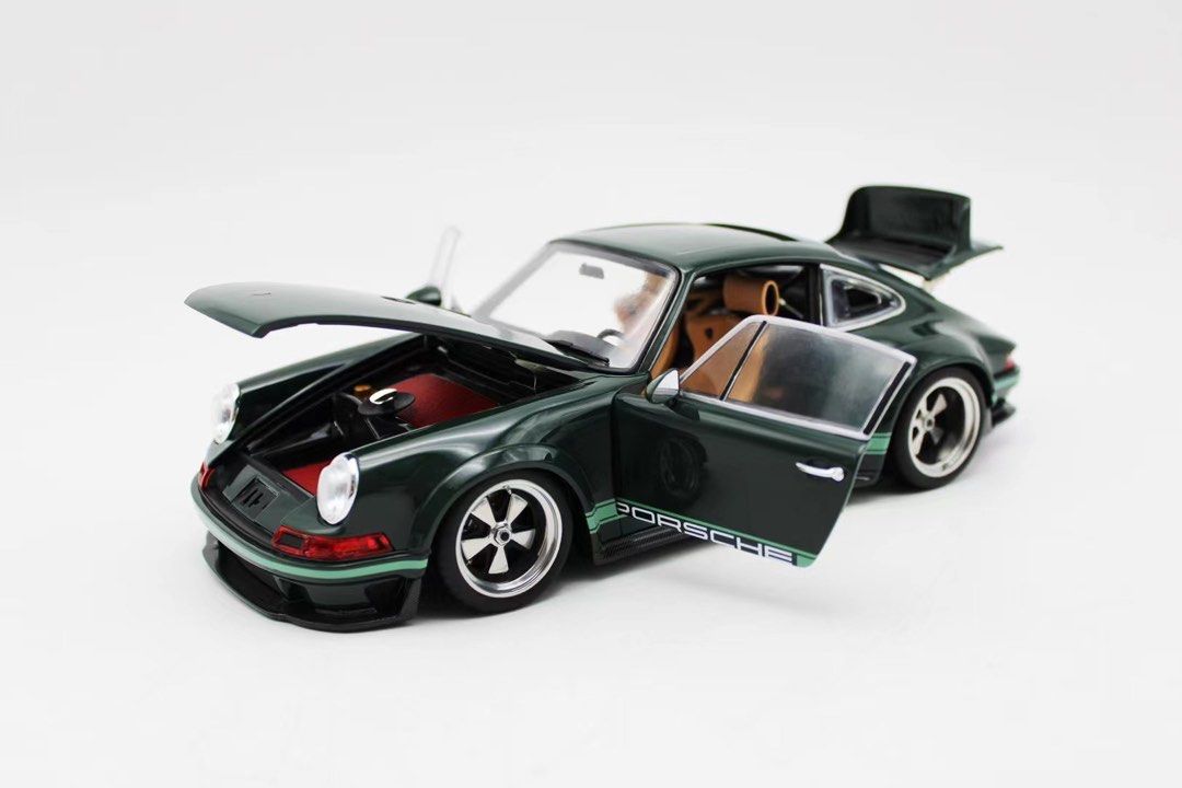 1/18 GL Model Porsche 964 Singer DLS (opening resin) - White, Green ...