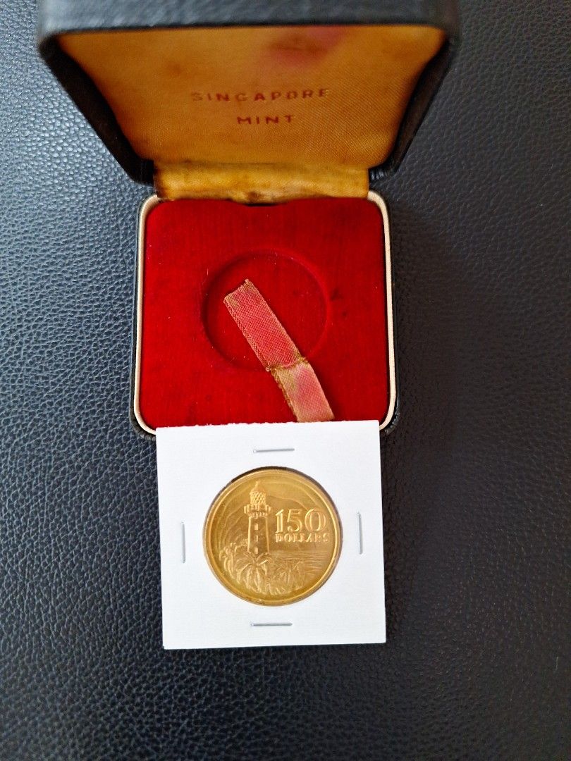 150th anniversary gold coin.with box.24.88gm .0.900 fine gold., Hobbies ...