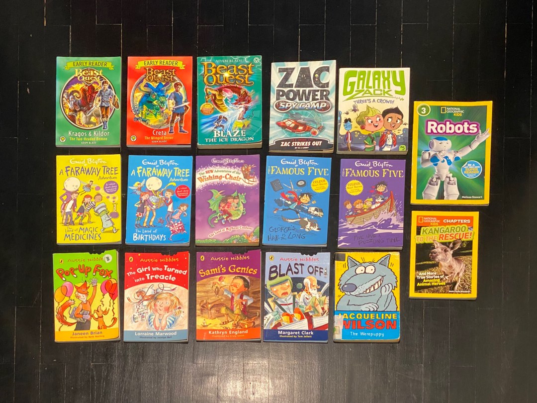 17 Children’s books for early readers (incl Beast Quest, Enid Blyton ...