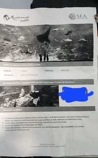 Rws sea aquarium annual pass, Tickets & Vouchers, Local Attractions ...