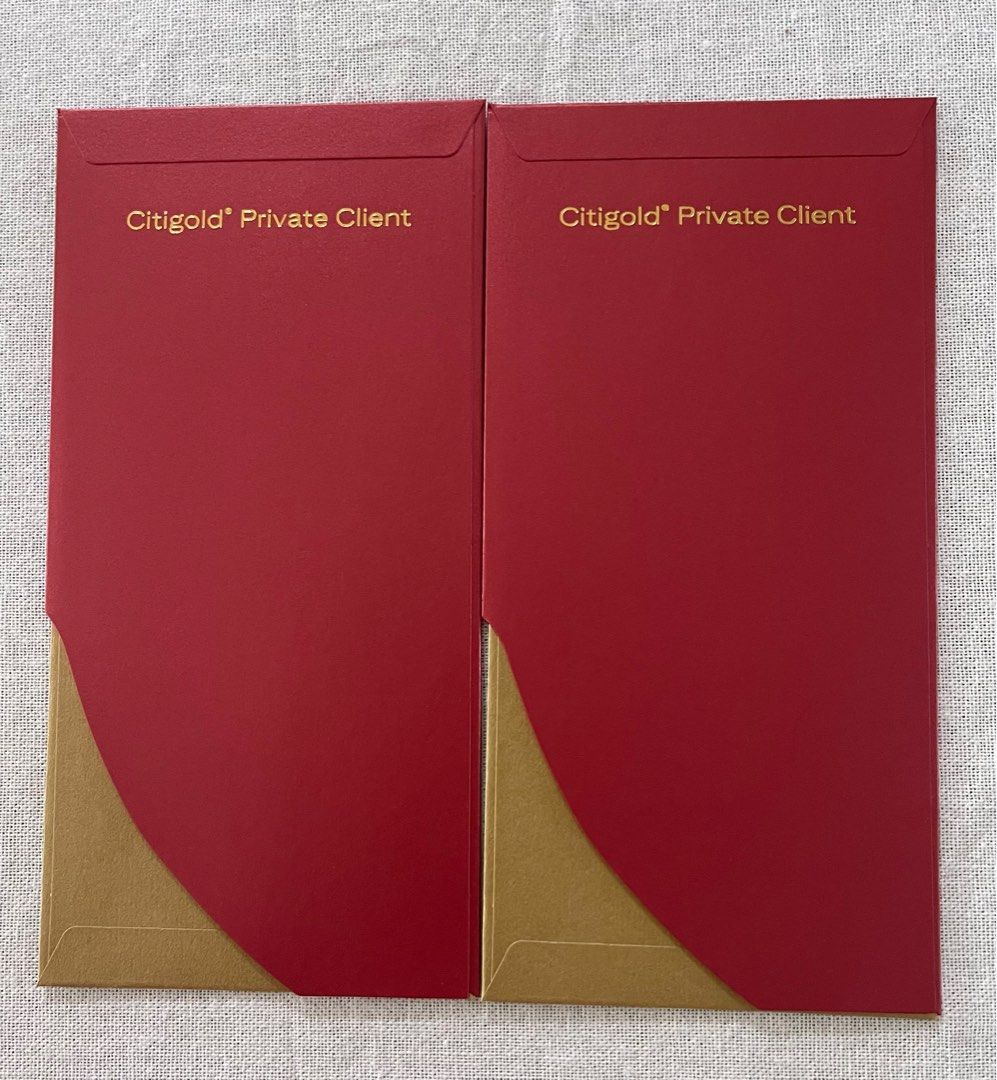 2024 Citigold Private Client red packets ang pows, Hobbies & Toys ...