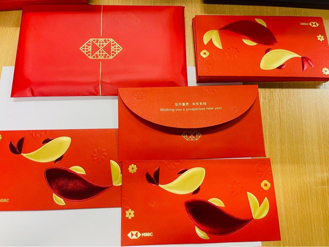2024 HSBC Red Packet (20pcs per pack), Hobbies & Toys, Memorabilia ...