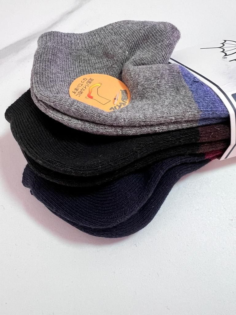 $30/3對 特價現貨日本NAIGAI 厚毛圈襪 - 3 pairs set thick cushioned socks (Size: 25 -27 cm), 男裝, 手錶及配件, 襪 ...