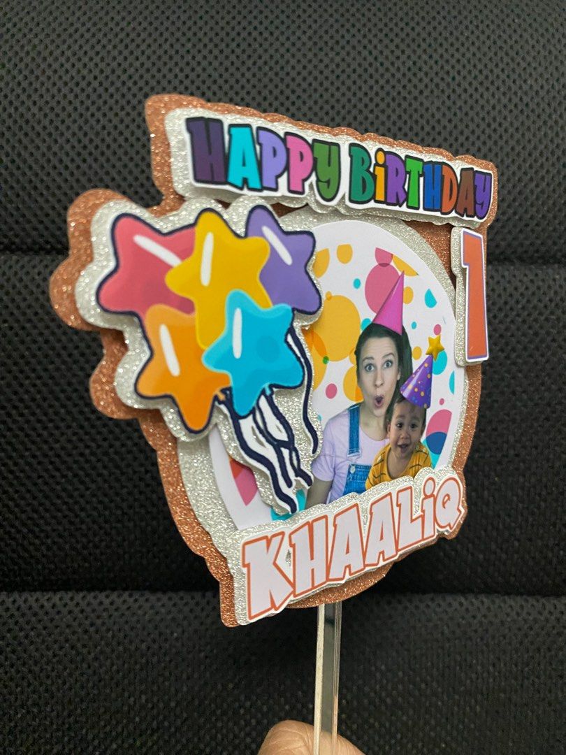 3D Cake Topper, Food & Drinks, Homemade Bakes on Carousell