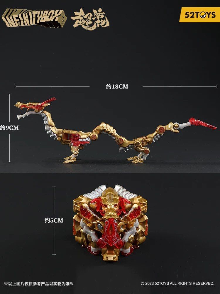 52toys Beastbox / Infinitybox Golden Dragon IB-04, Hobbies & Toys, Toys ...