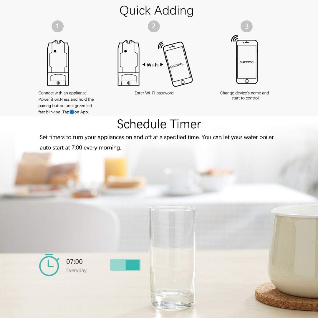 [5353] Sonoff Diy Powr2 Diy 15A 3500W Smart Real Time Power Measuring ...