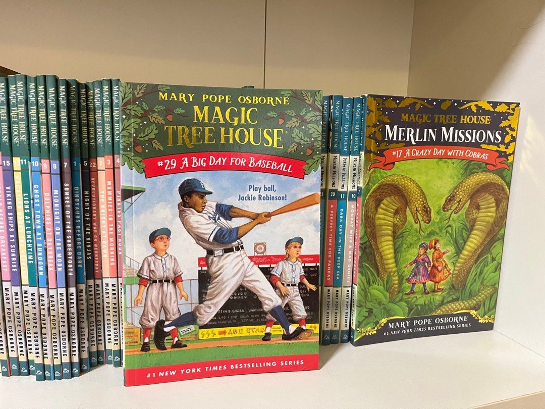 58 books full set of Magic tree house, Hobbies & Toys, Books ...