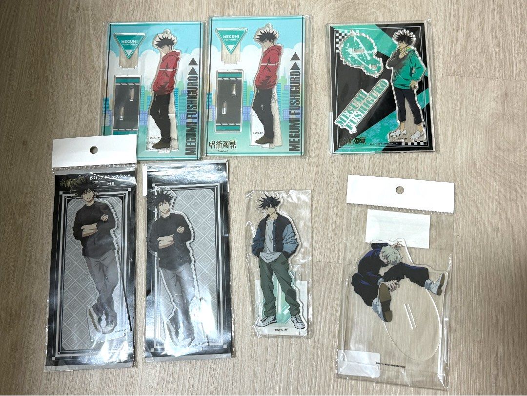 ($5 each CLEARANCE, part 1) official jjk acrylic stands jujutsu kaisen ...