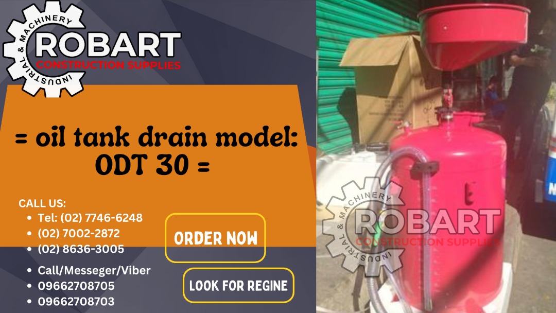 = oil tank drain model: ODT 30 =, Commercial & Industrial, Construction ...