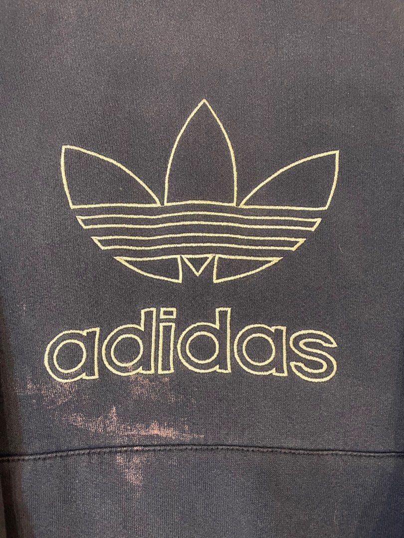 Adidas Treefoil, Men's Fashion, Tops & Sets, Hoodies on Carousell